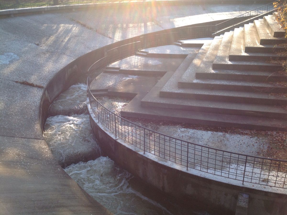 Brenke Fish Ladder In Lansing Michigan