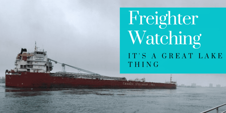 15 Top Viewing Spots For Great Lakes Freighters & Wild Weather (Live ...
