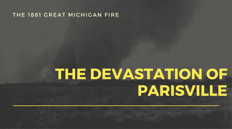 1881 Parisville Fire - Devastating Blaze Destroyed A Town, And Brought ...