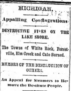 The Great Fire Of 1871 • Thumbwind