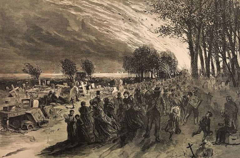 The Great Fire Of 1871 • Thumbwind