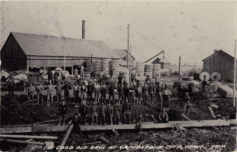 History Of Grindstone City - Home To The Michigan Thumb's First Industry
