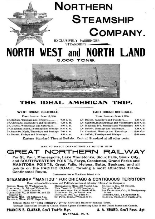 Great Lakes Cruising History - 100 Luxurious Years Of Travel