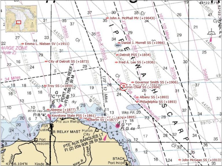 The Lake Huron Shipwreck Of The Iron Chief