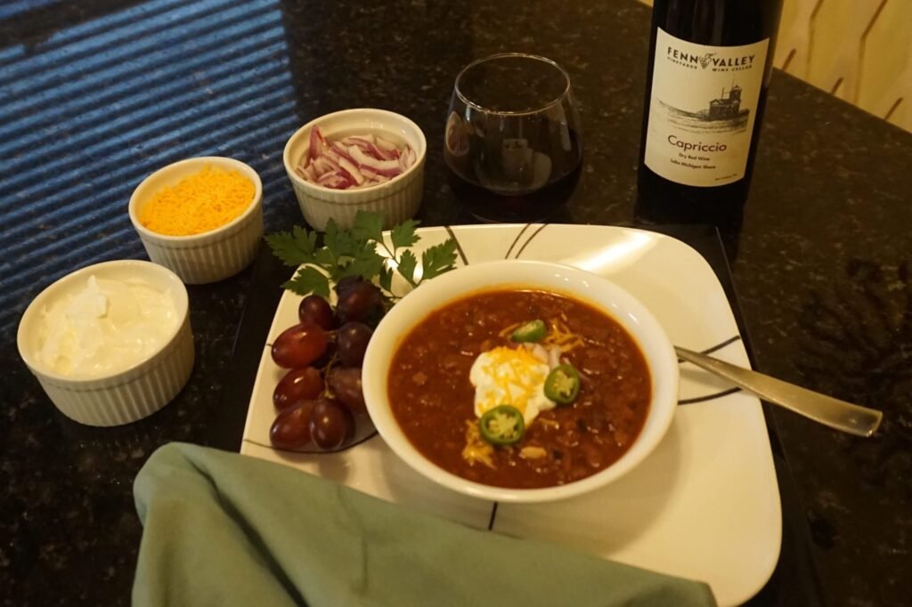 Savory Vegetarian Michigan Chili - Tastes Great Year Around