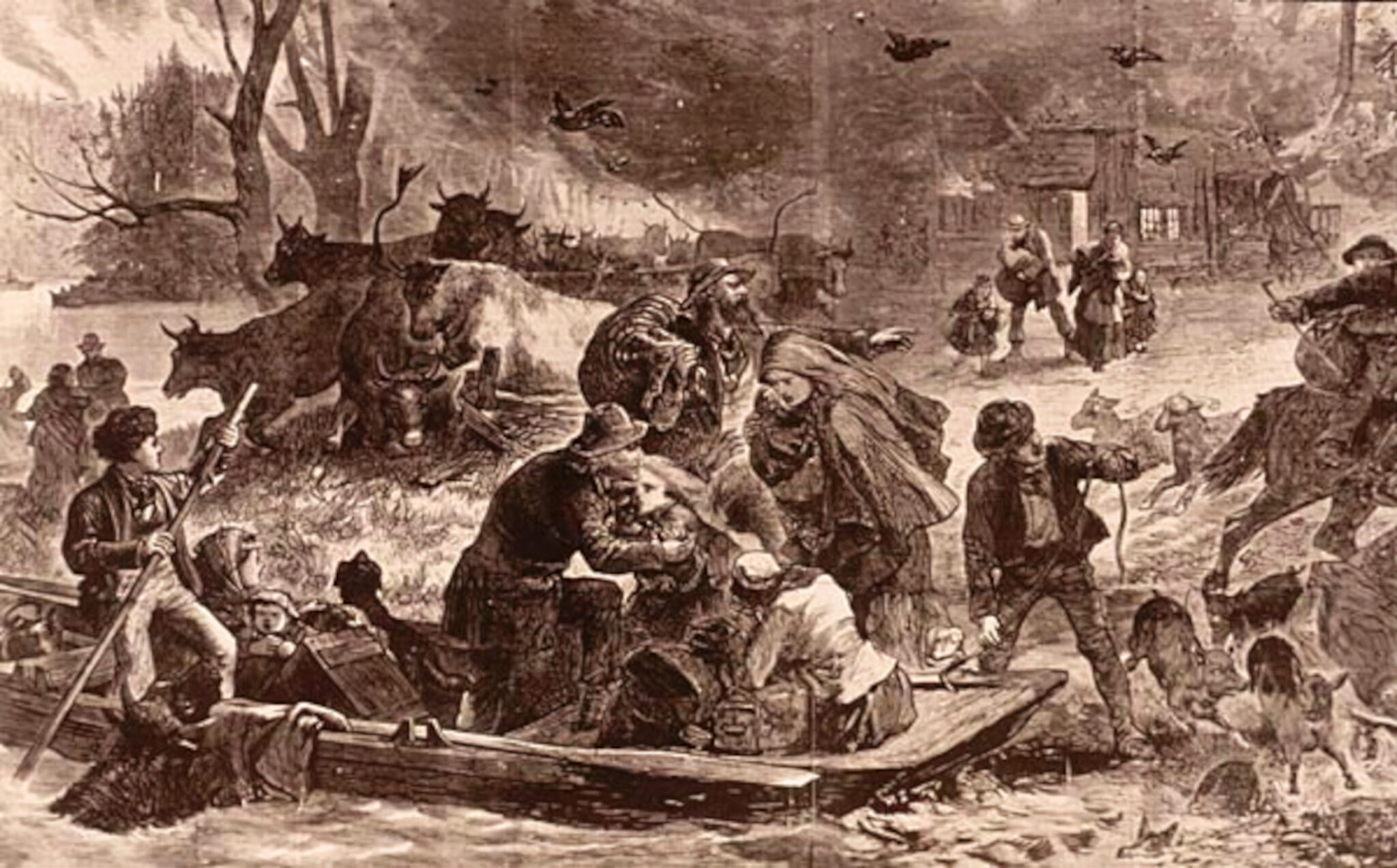 The Great Fire Of 1871 • Thumbwind