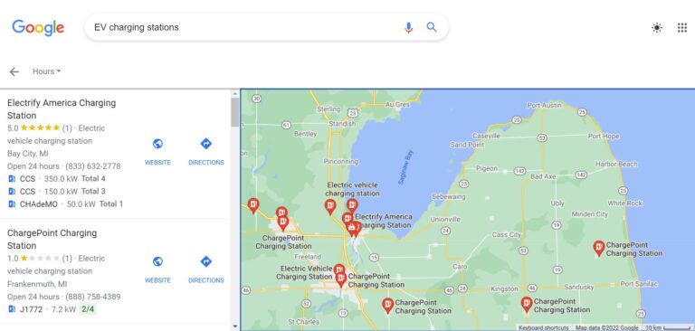 EV Charging Stations For Hybrid & Electric Vehicles Coming To Michigan ...