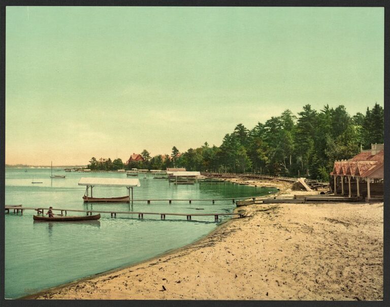 Opening Lake Huron Beach Access In 1937 Was To Attract Tourists