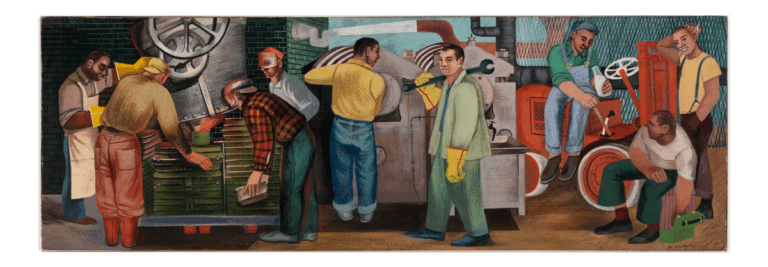WPA Great Depression Art - 8 Of 47 Post Office Murals & Reliefs We ...