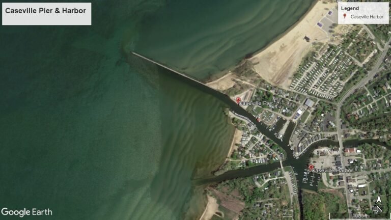 6 Great Spots For Shore Fishing On Saginaw Bay Near Bay Port, Michigan