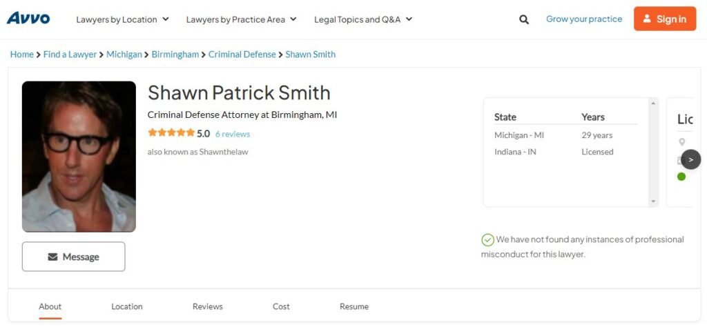 Prominent Michigan Attorney, 'Shawn The Law' Indicted On Federal Tax Charges By Federal Grand Jury