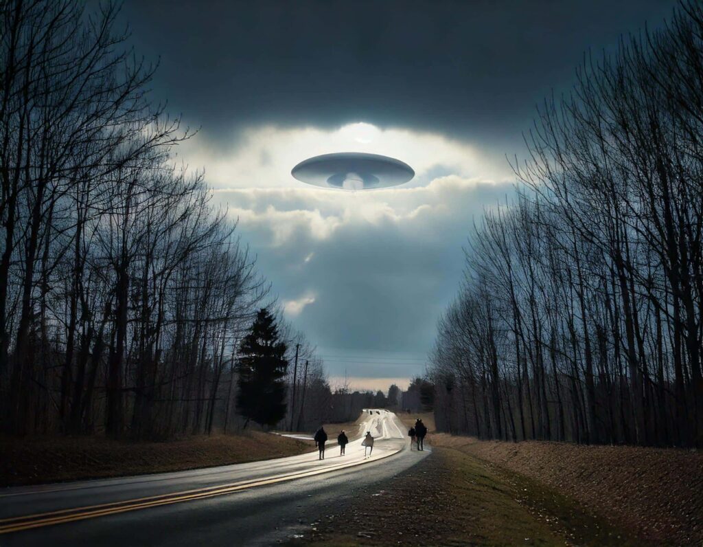 Mysterious Dark Object Flying Over West Michigan Explained
