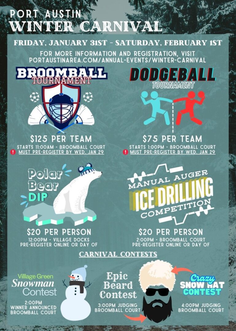 Embrace The Chill At The Port Austin Winter Carnival 2025 - A Frosty ...