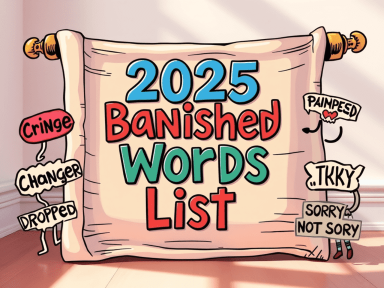 Banished Words List - You’ll Never Guess Which Words Are Banned For 2025