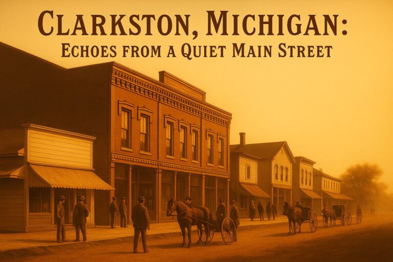 Michigan Moments – Vividly Explore The Amazing History Of 132 Michigan ...