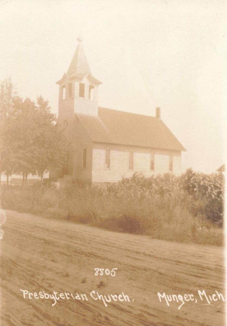 The History Of Munger Michigan - A Growing Farming Village On The Rails ...
