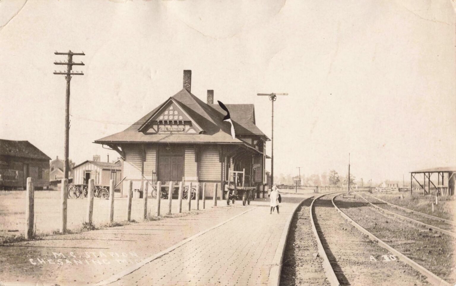 History Of Chesaning Michigan - Big Rock Beginnings