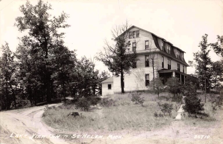History Of St. Helen Michigan - From Logging Boom To Beautiful Lakeside ...