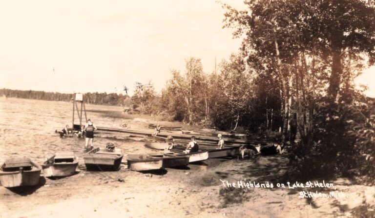 History Of St. Helen Michigan - From Logging Boom To Beautiful Lakeside ...