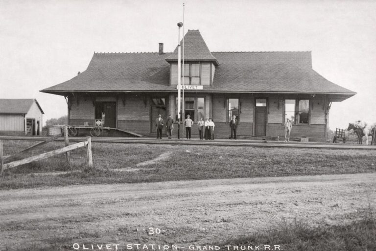 Fascinating History Of Olivet Michigan - Railroads, Mills, And A ...