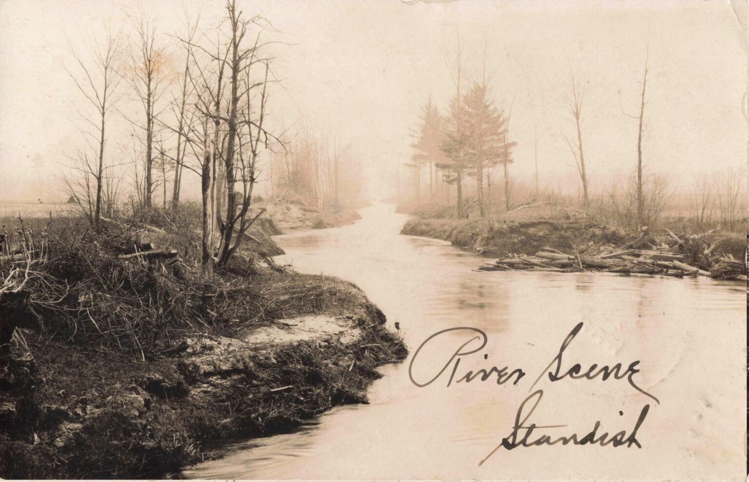 The Charming History Of Standish Michigan - 16 Rare Postcard Views Show ...